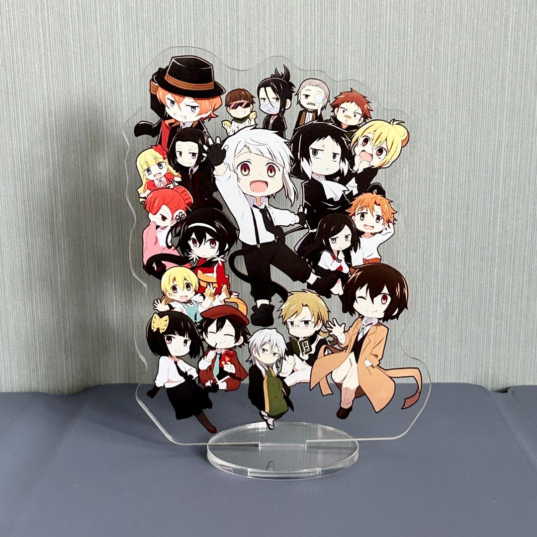 Bungo Stray Dogs Acrylic Stands, Anime Double-sided Acrylic Stands ...