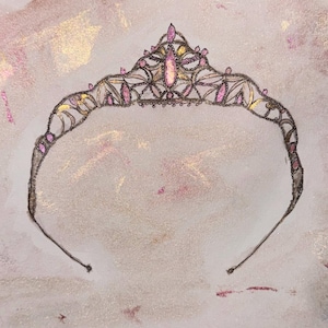 Tiara Art Print - Etsy