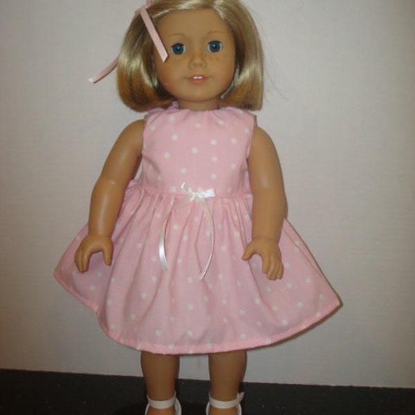 Polka Dot Doll Dress Etsy