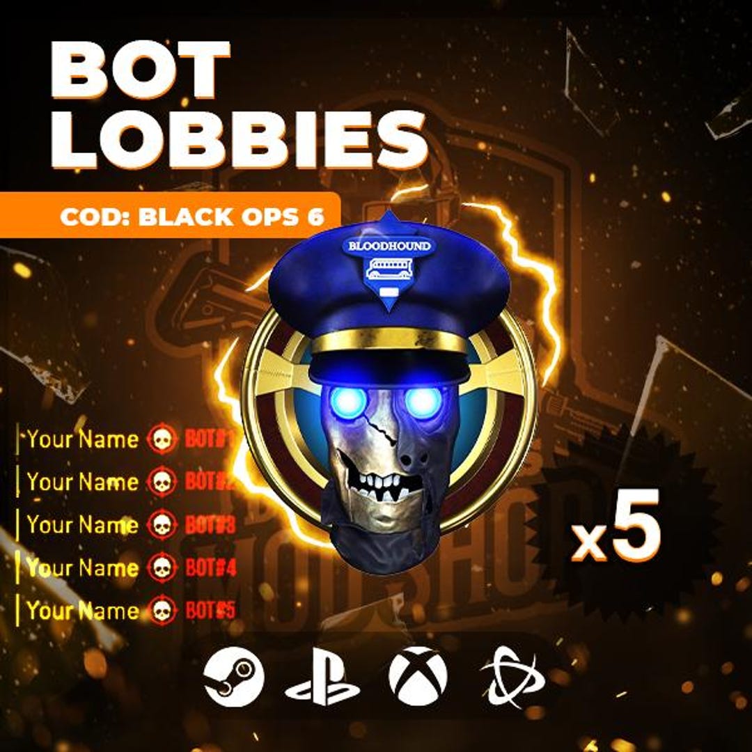 Bot Lobby [5x] - Call of Duty: Black Ops 6 - Etsy