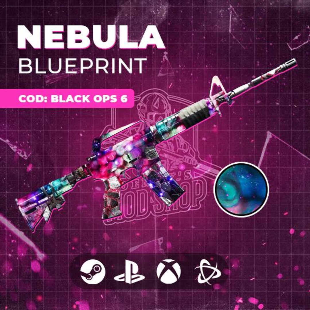 Nebula Camo [blueprints] - Call of Duty: Black Ops 6 - Etsy