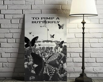Kendrick Lamar to Pimp a Butterfly / Circa Poster / Wall Art / Home ...