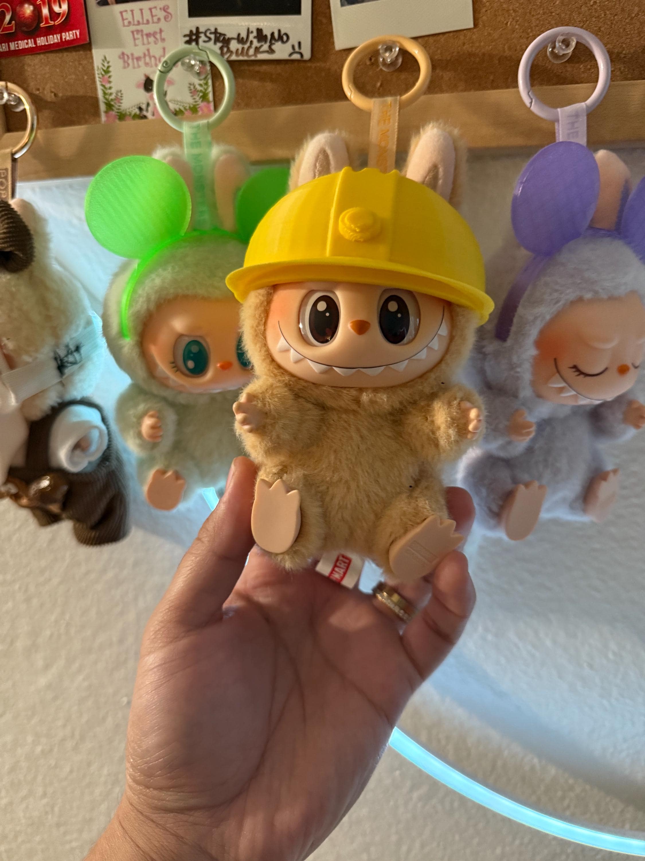 Custom 3D Printed Labubu Accessories With Secure Keychain Loop - Etsy