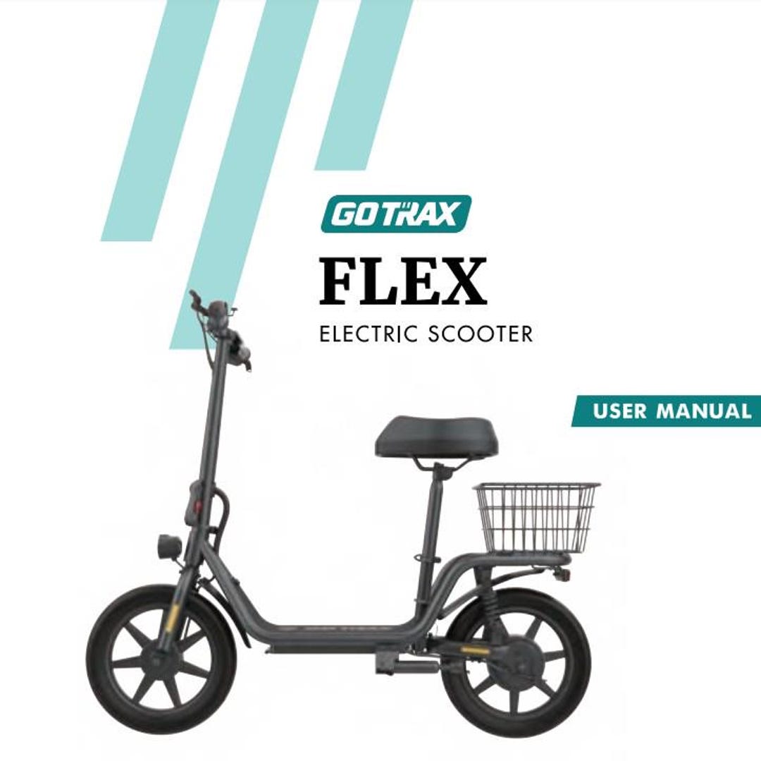 Gotrax Flex Electric Scooter Manual Download as PDF Complete User Guide ...