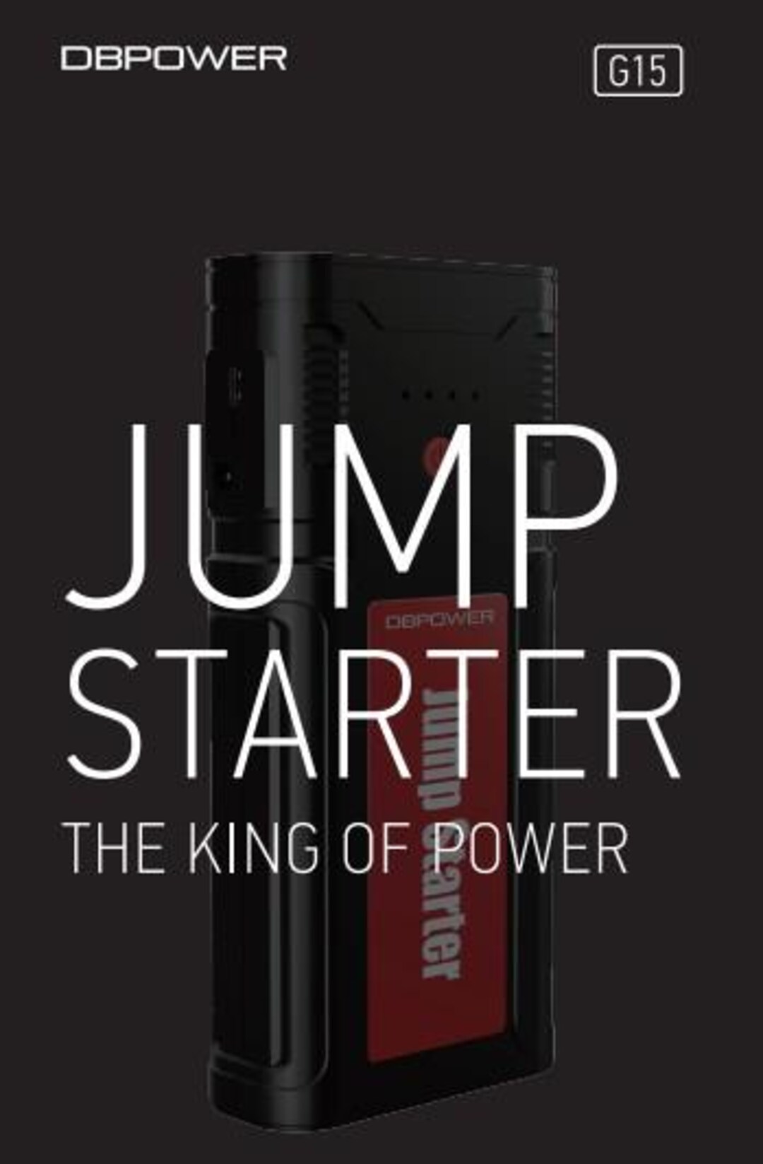 DBPOWER G15 Jump Starter User Manual PDF 21800mah Car Battery Booster Operation Guide - Etsy