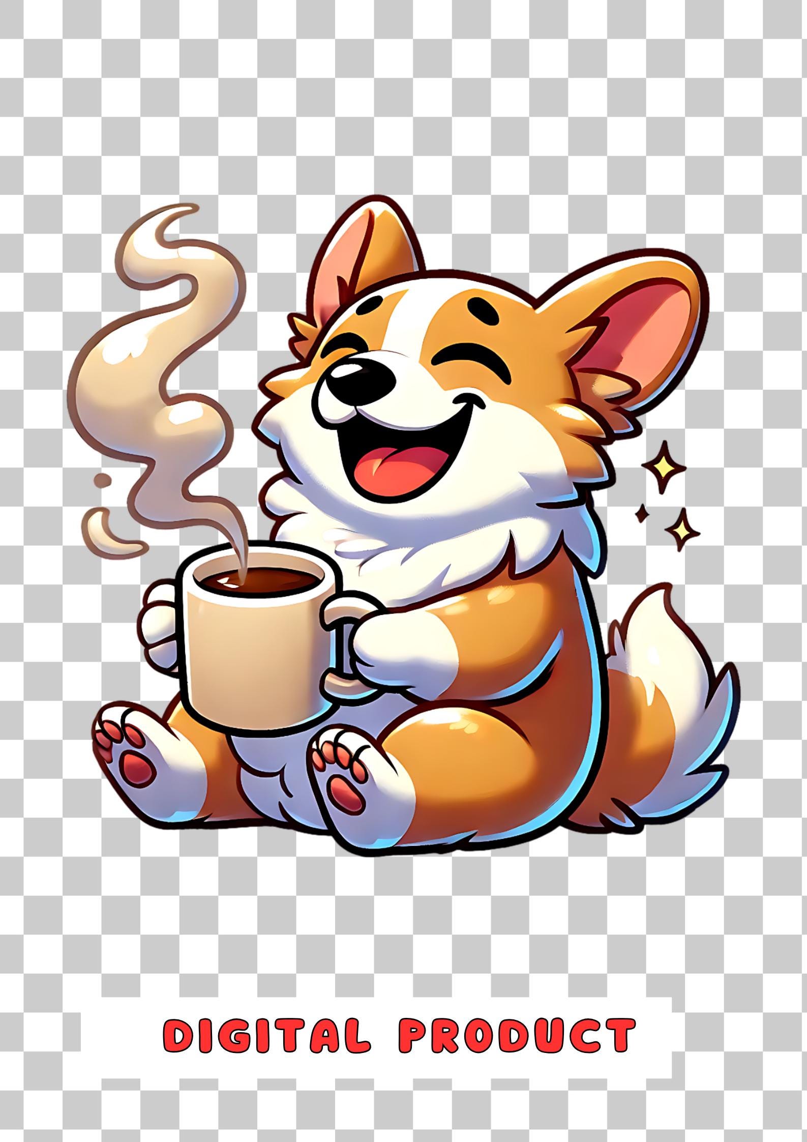 Corgi Clip Art Bundle SVG PNG PDF Corgi Lover Dog Lover Head Clip Art ...