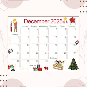 2025 Philippine Calendar Printable, Pinoy Cute Kids Calendar, Wall ...