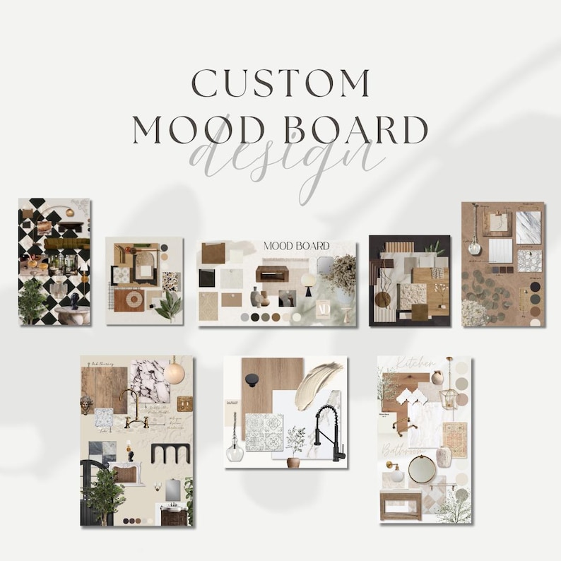 Custom Mood Board Edesign - Etsy
