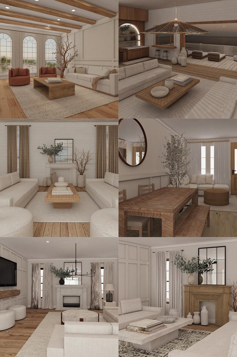 Interior Design Redesign Level 4 Room - Etsy