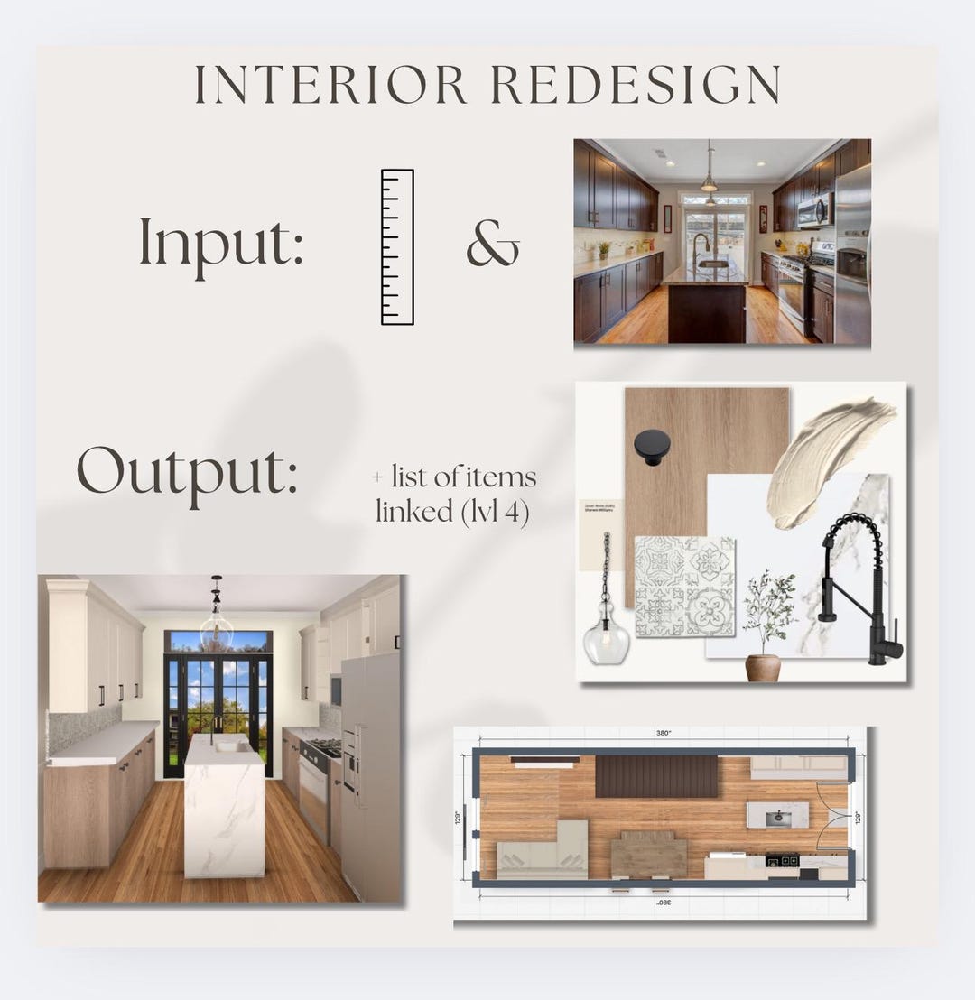 Interior Design Redesign Level 4 Room - Etsy