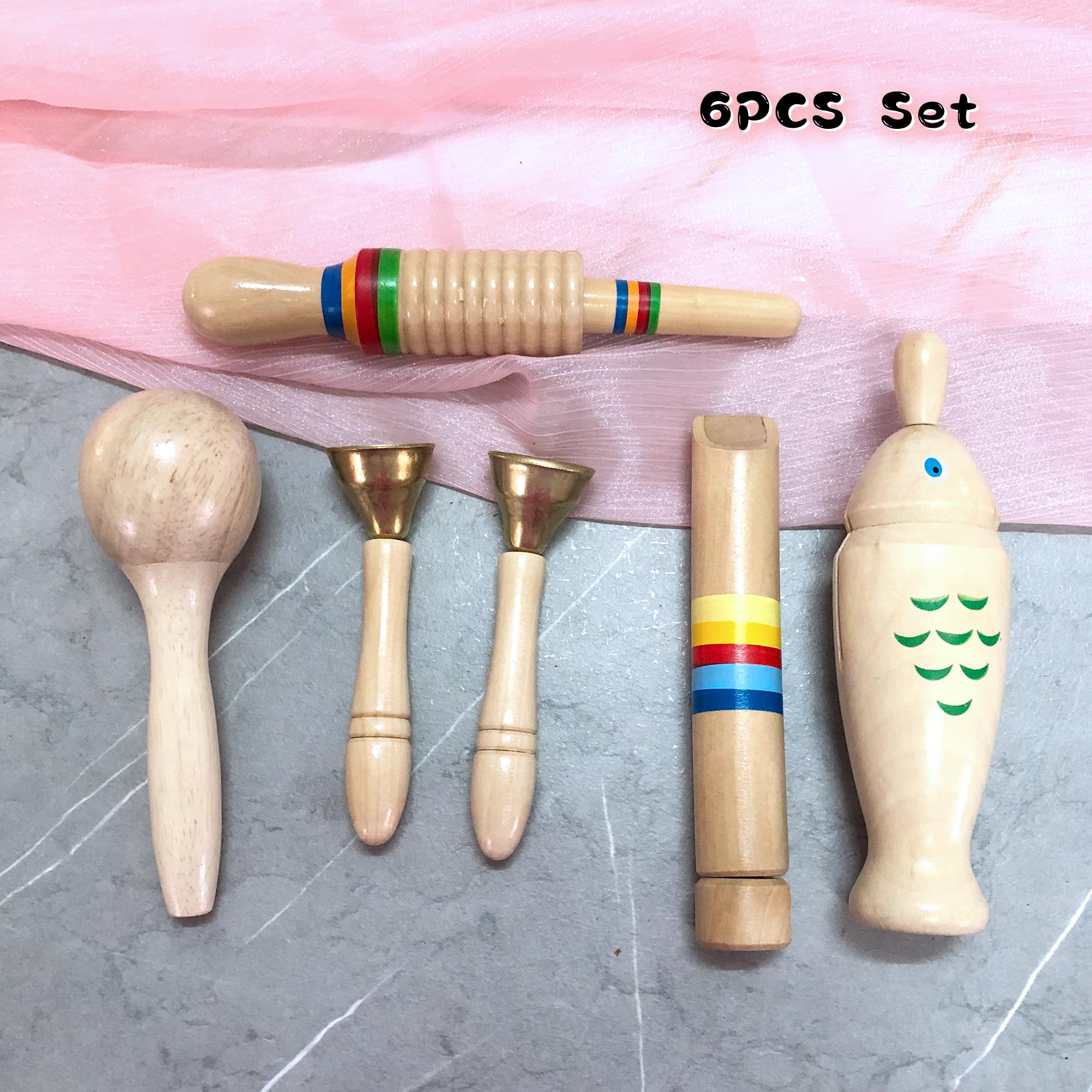Wooden Musical Instruments Toys,wooden Fish,maraca,melodica,drum-shaped ...