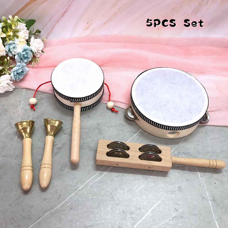 Wooden Musical Instruments Toys,wooden Fish,maraca,melodica,drum-shaped ...