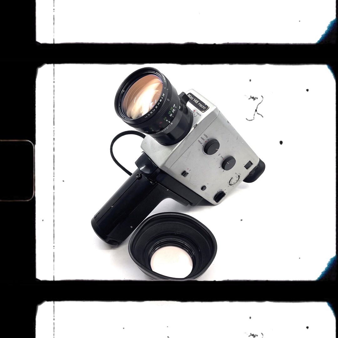 FILM TESTED Super 8 Camera Nizo 148 Working 8mm Film Camera Braun Nizo ...