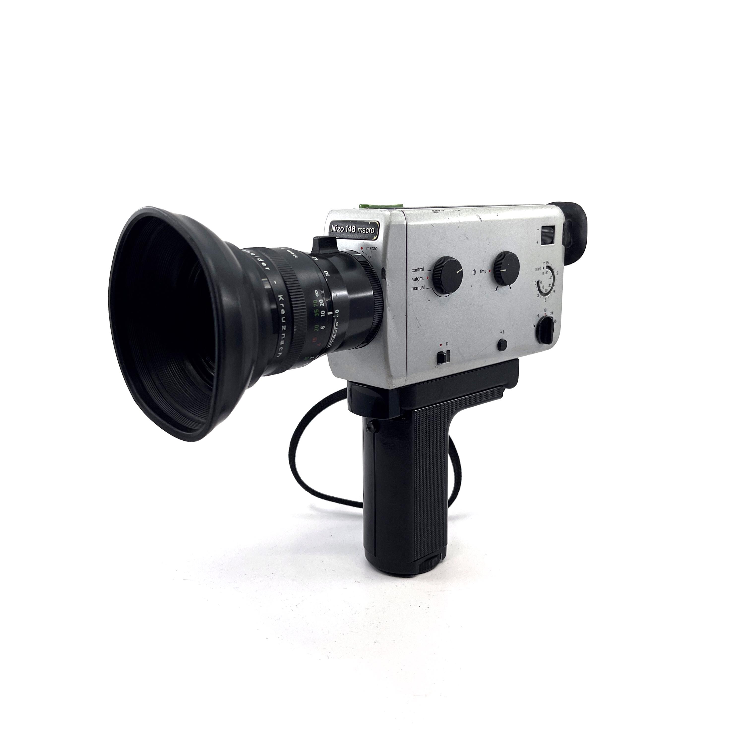 FILM TESTED Super 8 Camera Nizo 148 Working 8mm Film Camera Braun Nizo ...