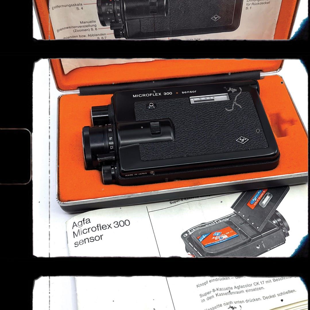 Agfa Microflex 300 Super 8 Camera FILM TESTED Analog Film Camera 8mm ...