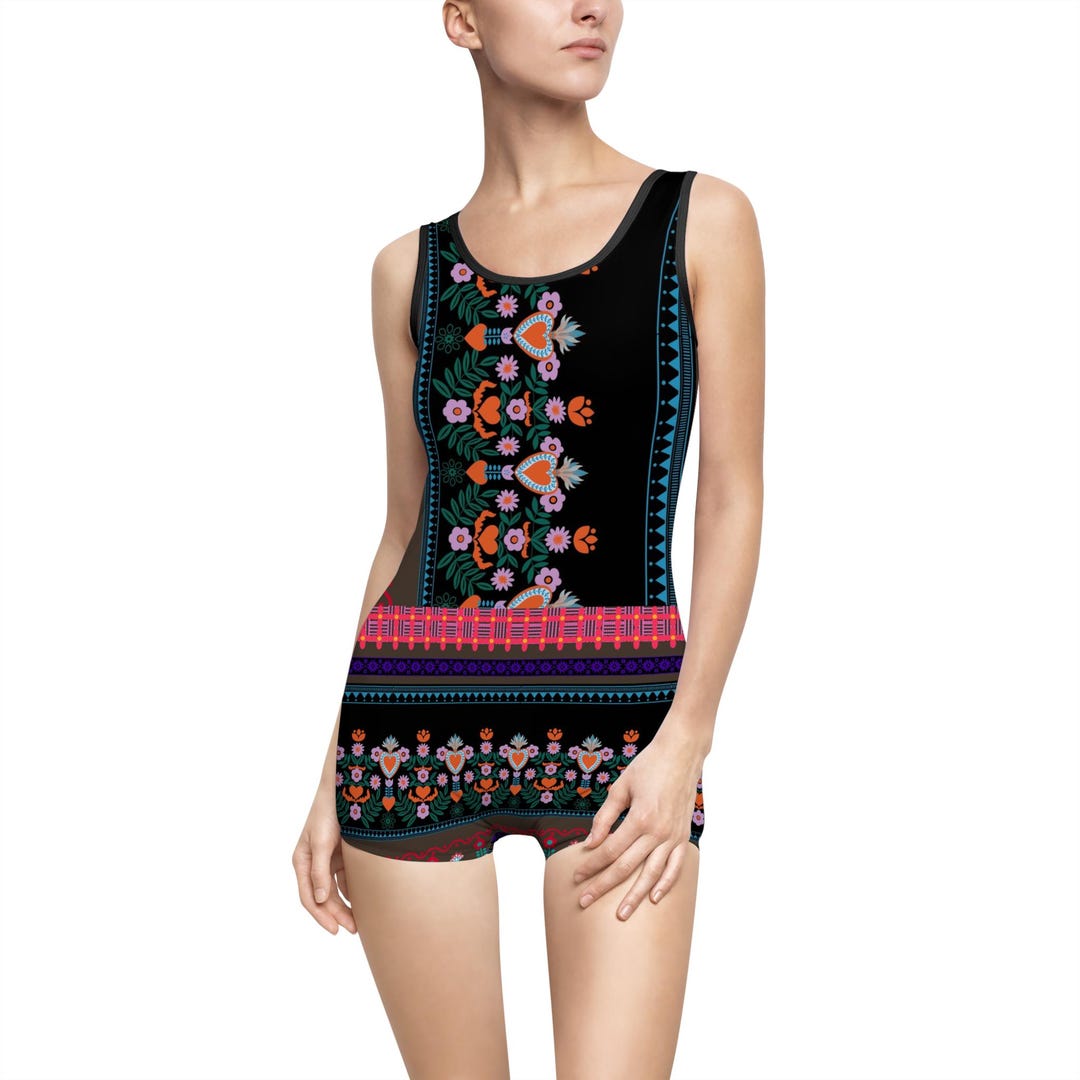 Stylish Women's Vintage Swimsuit, Retro Bathing Suit for Summer Fun ...