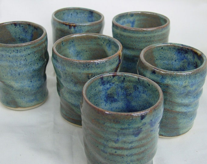 Set of 6 Small Tumblers or Cups - Etsy