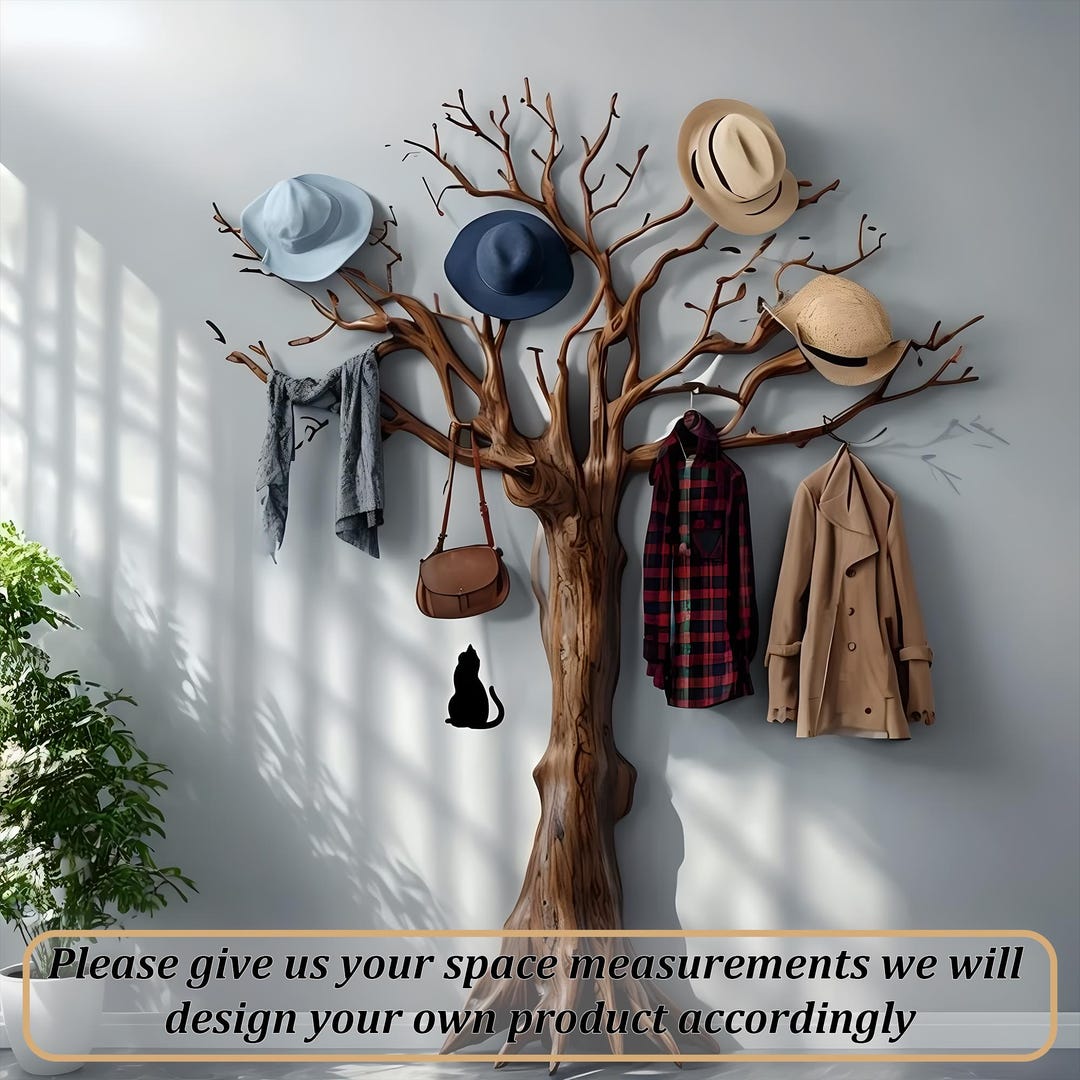 Tree-shaped Coat Hangers, Hat Racks, Book Bag Racks - Etsy