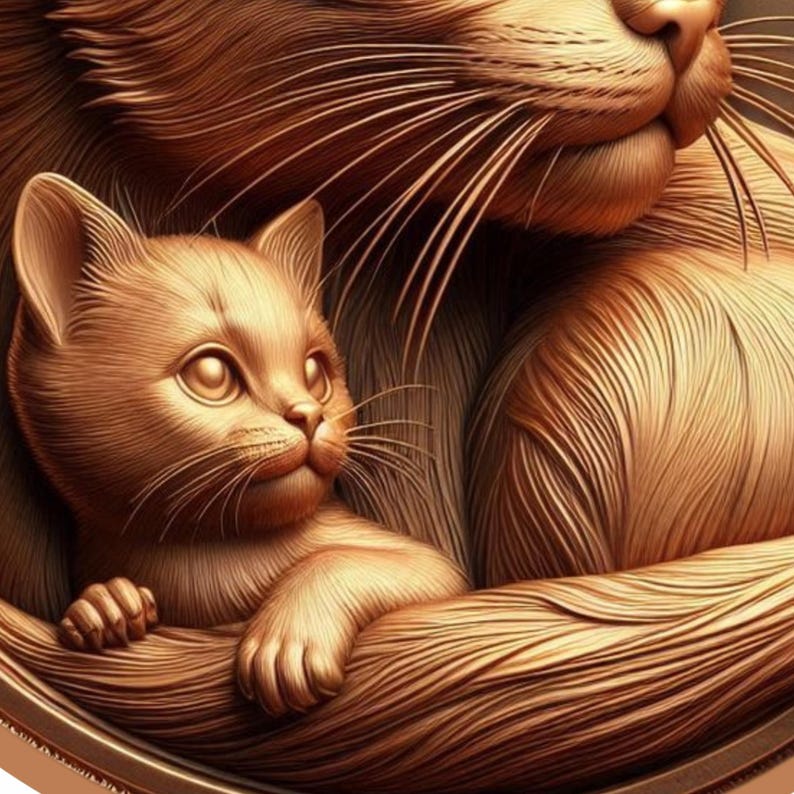 3D Relief STL File | Embossing | Depth, Height Map | CNC | Resin ...