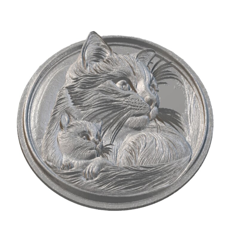 3D Relief STL File | Embossing | Depth, Height Map | CNC | Resin ...