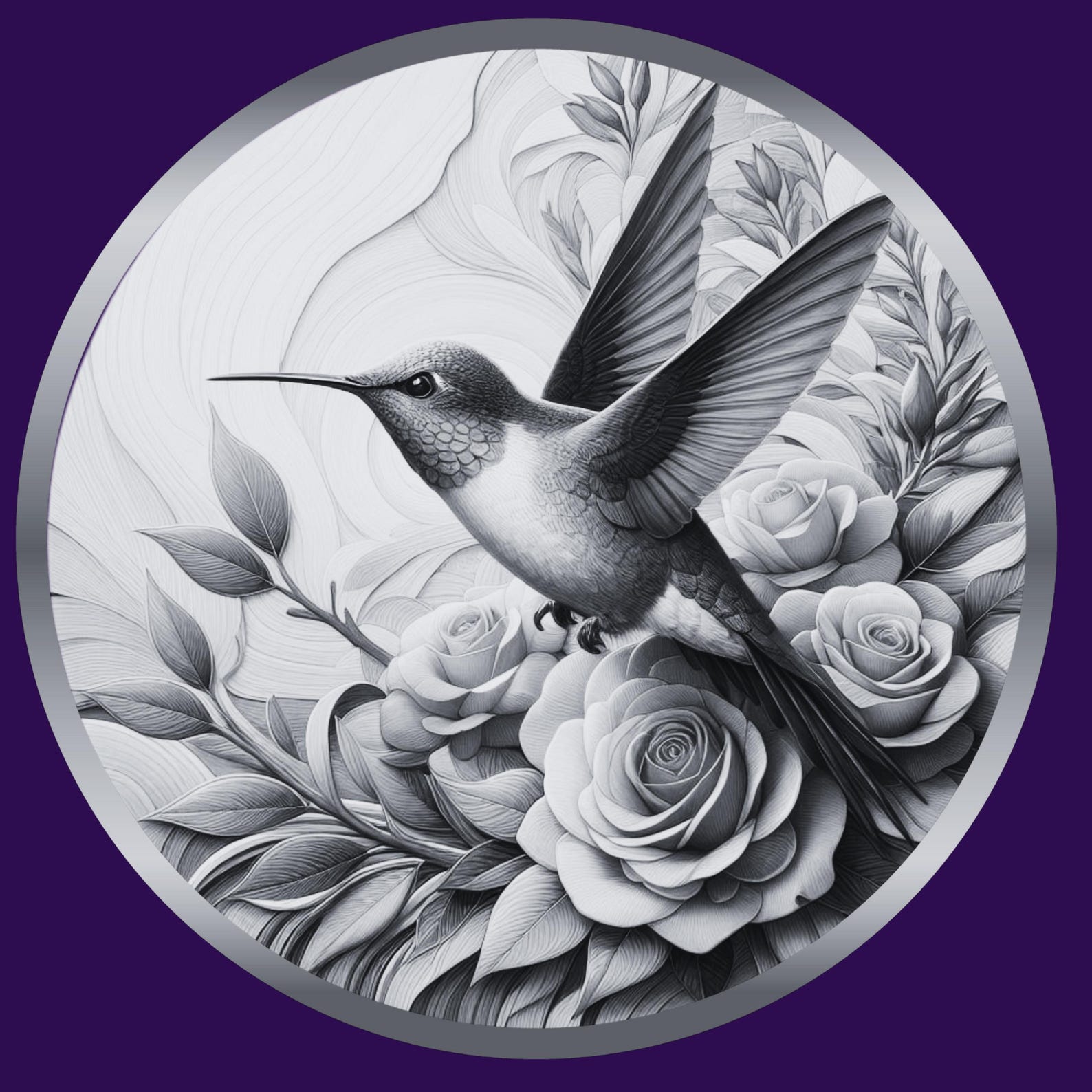 Hummingbird 3D Laser Engraving File| Depth Map | Height Map |xtool ...