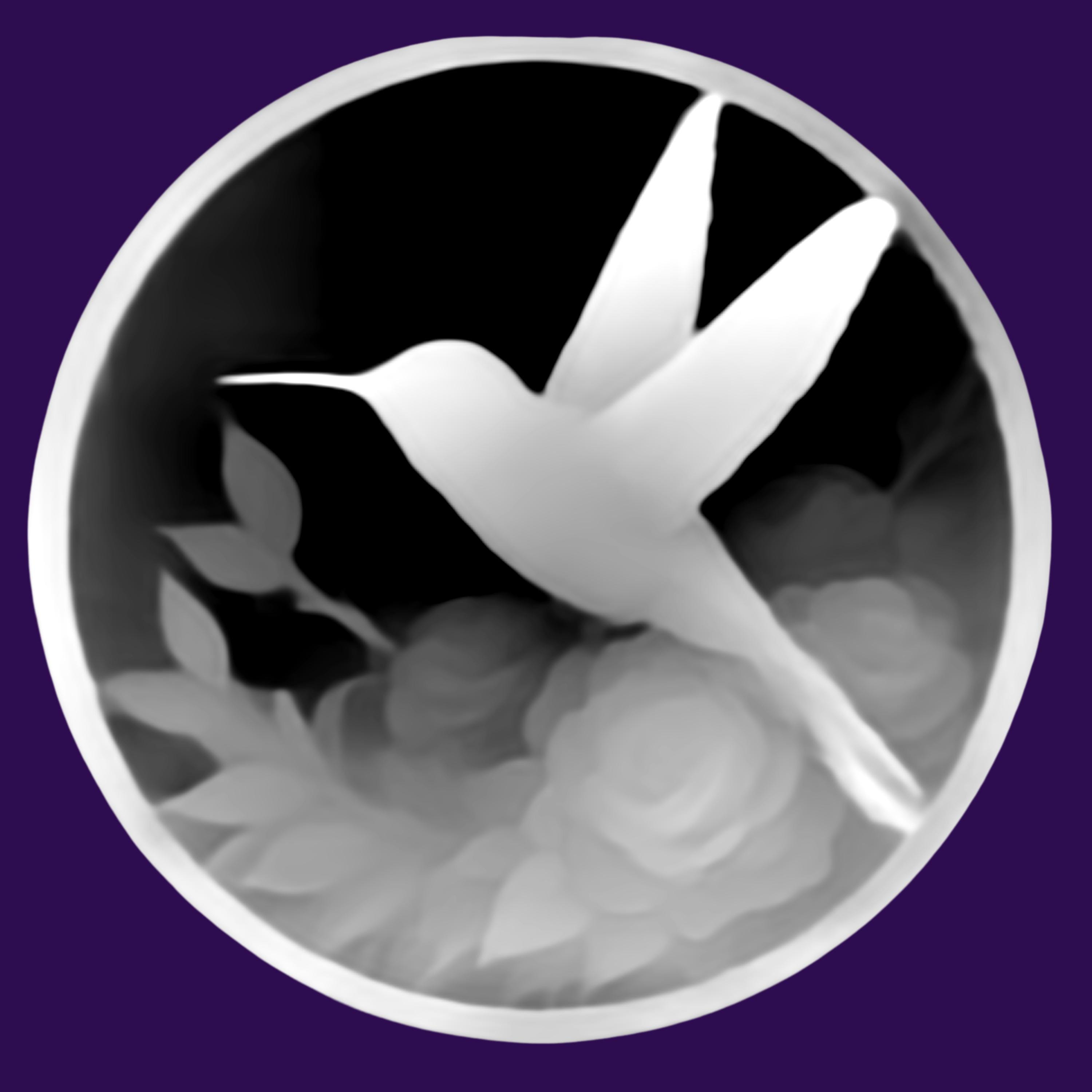 Hummingbird 3D Laser Engraving File| Depth Map | Height Map |xtool ...