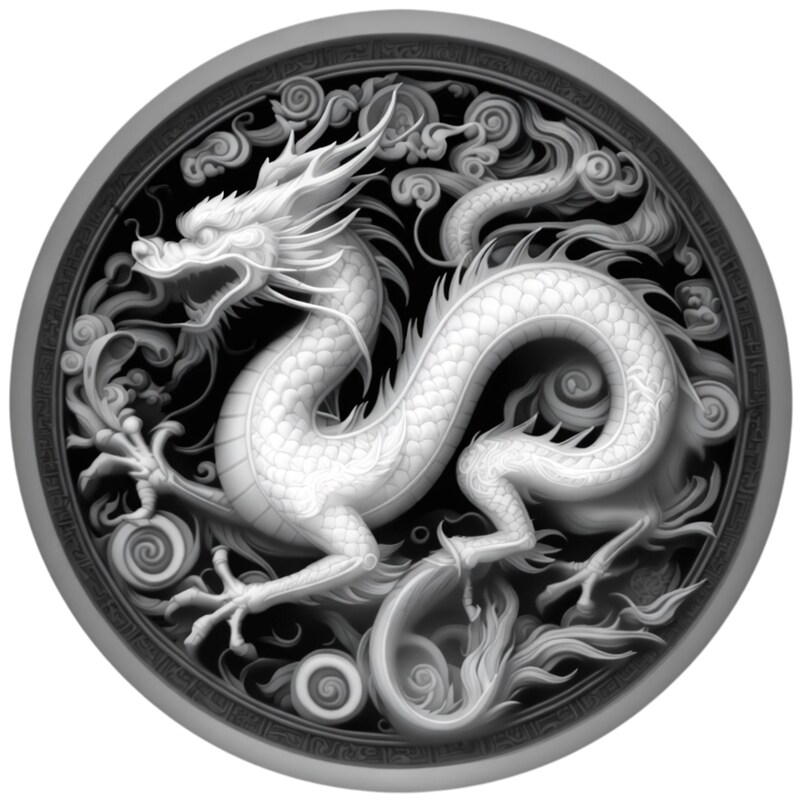 Dragon | 3D Illusion | Depth Map | Laser Burn | Laser Ready File |wood ...