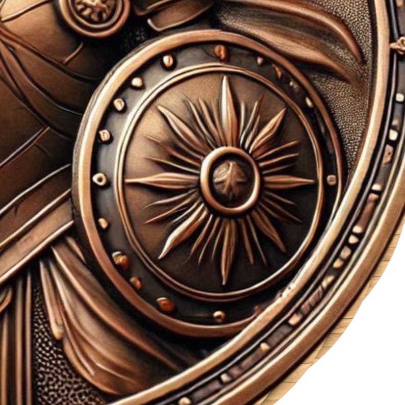 Armor of God 3D Laser File Depth Map Height Map PNG File Depth ...