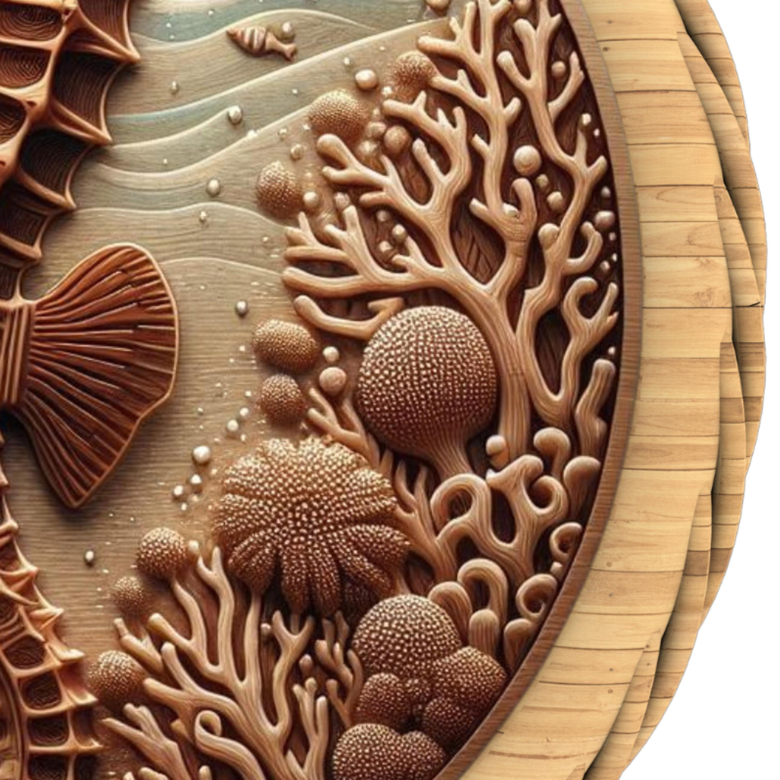 Seahorse Depth Map | Laser File | Height Map| 3D Laser Engrave | Xtool ...