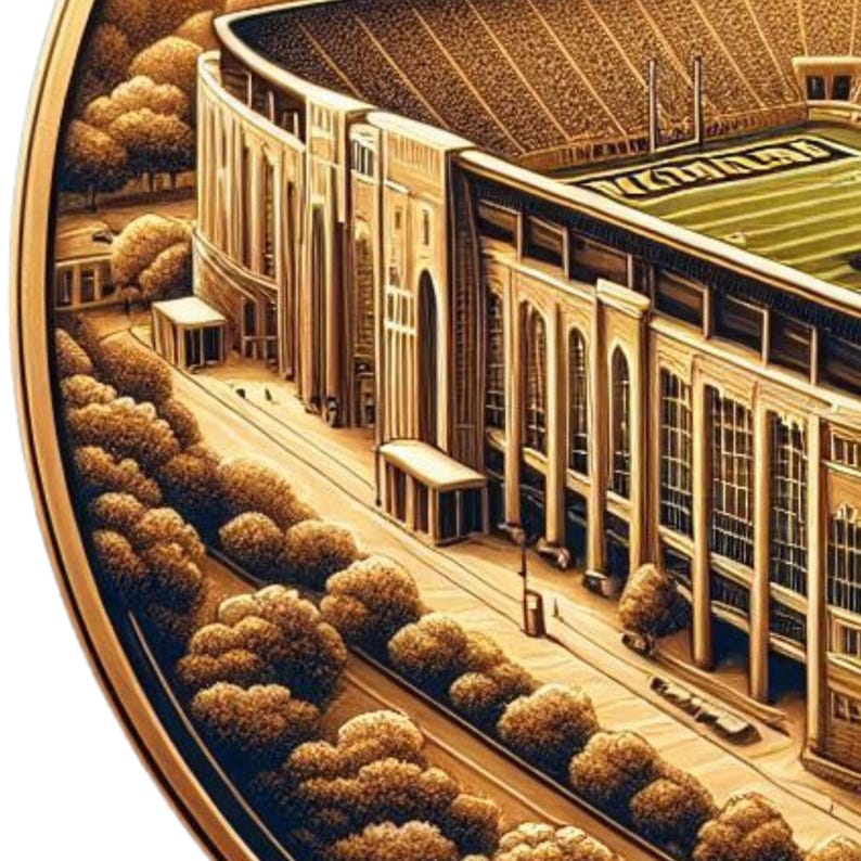 Michigan Stadium Laser Cut File: 3D Depth Map (PNG, SVG, PDF) - Etsy