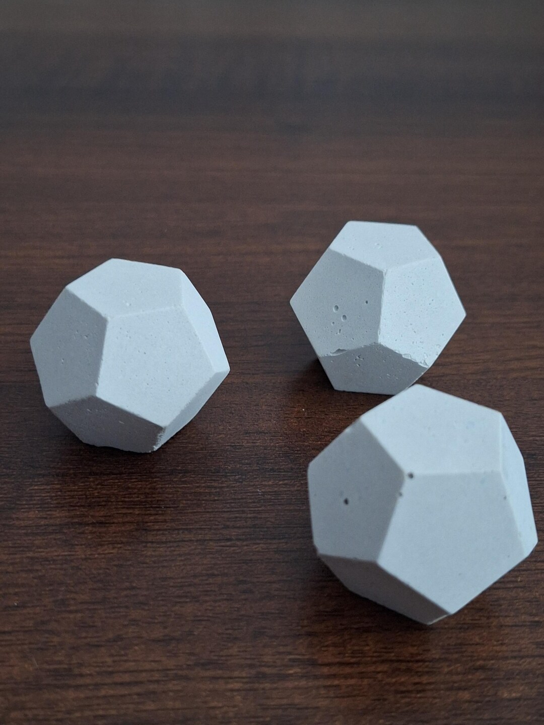 Geometric Concrete Prop Set for Photography, Jewelry Stand, Minimalist ...