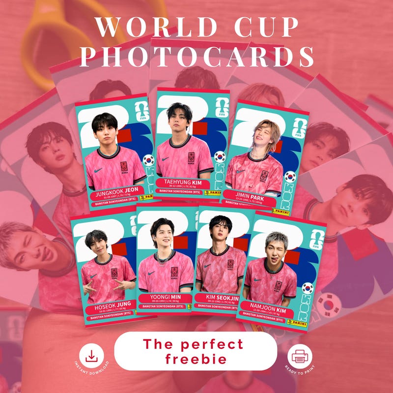 Bts freebies - Etsy México