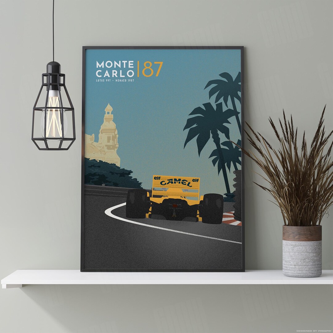 Lotus F1 1987 Poster 50cm X 70cm - Etsy