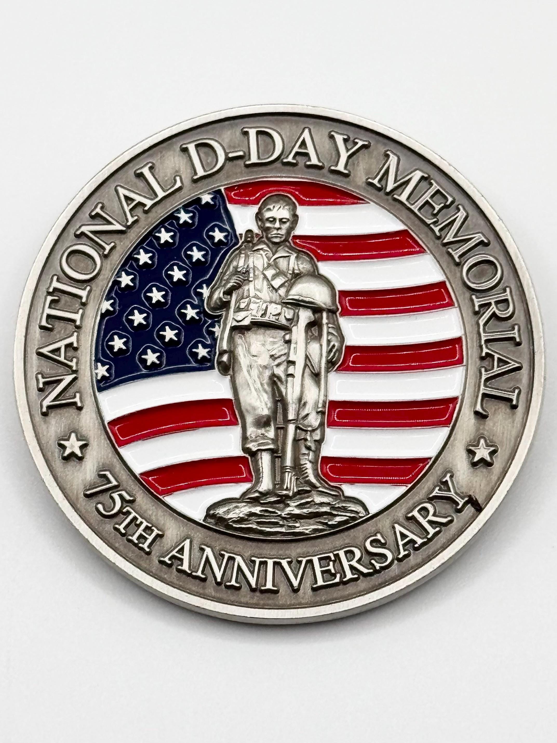 National D-day Memorial Overlord 1944-2019 Challenge Coin - Etsy