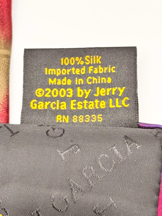 Vintage Jerry Garcia Banyan Tree Necktie - Gem