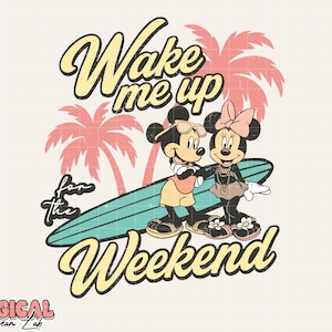 Mickey and Minnie Summer Png, Summer Vibes Png, Summer Shirt Png, Cute ...