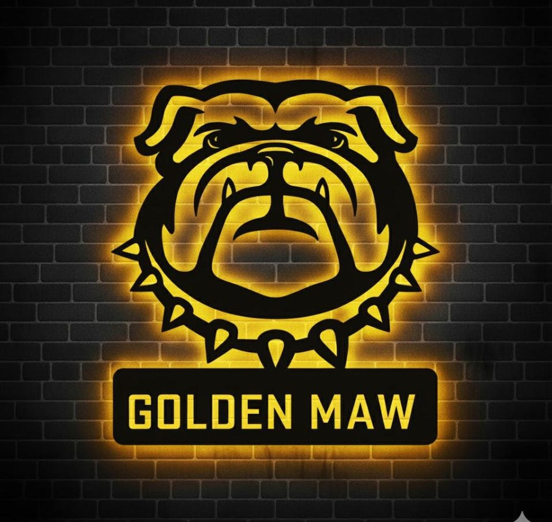 Custom Bulldog LED Light Sign, Personalized Dog Lover Neon Light, Pet ...
