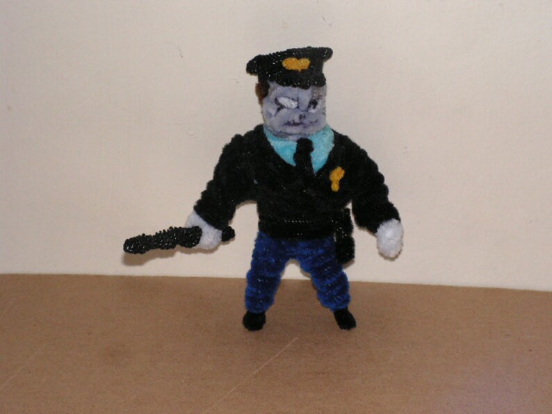 Fuzzy Figures: Maniac Cop - Etsy UK