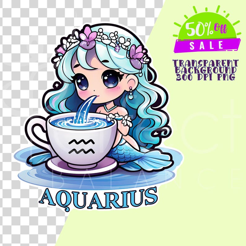 Aquarius Png, Aquarius Zodiac Png, Aquarius Clipart, Aquarius Stickers ...