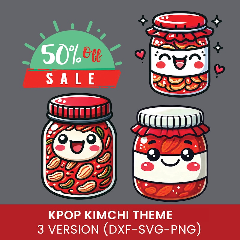 Kimchi Sticker - Etsy