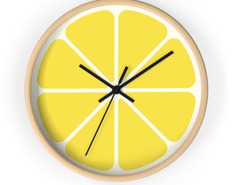 Watermelon Fruit Wall Clock / Minimalist Food Inspired Designs ...