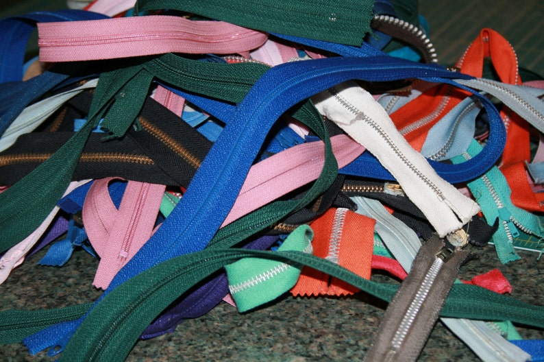 Bulk Lot of Zippers | Etsy