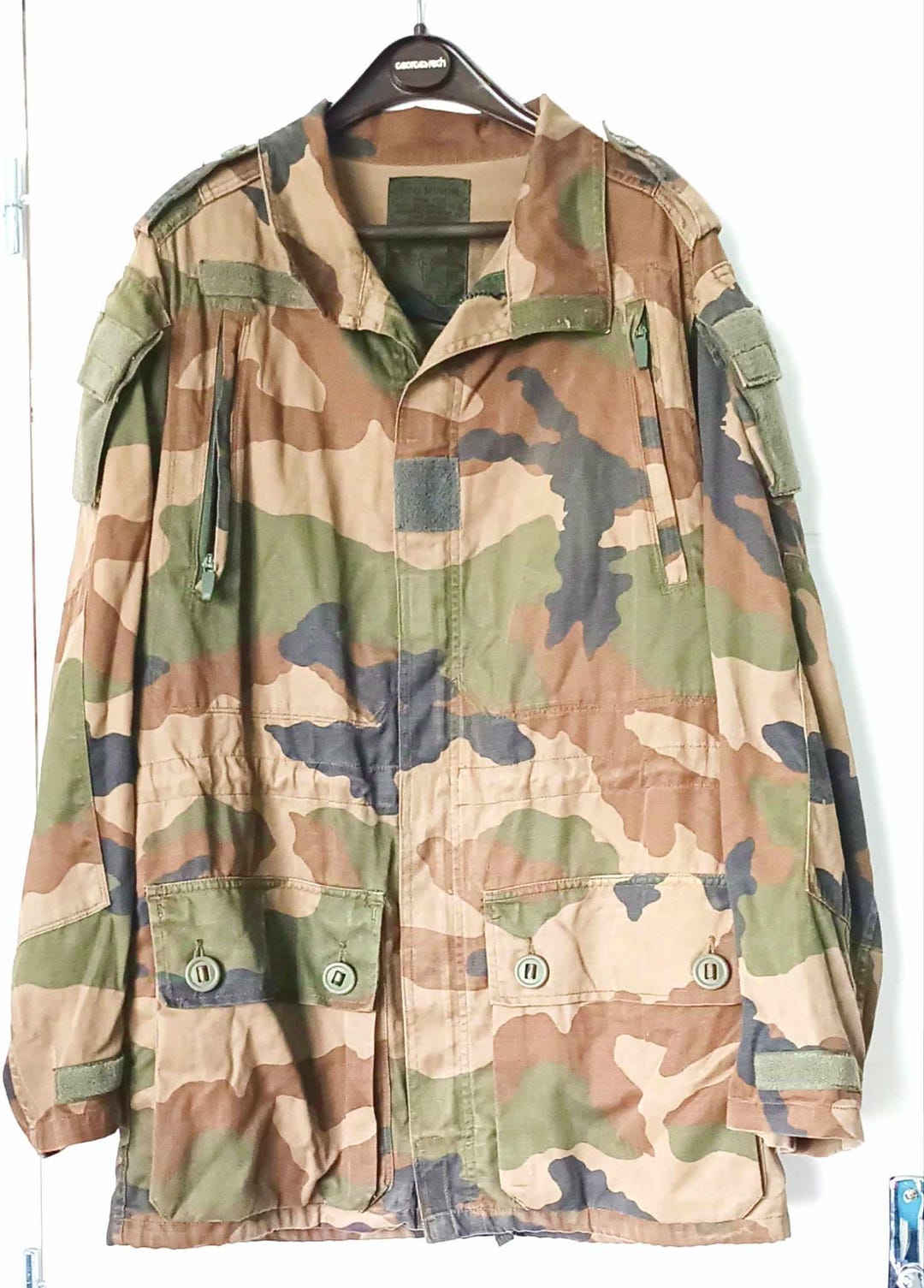 French Army Camouflage Military Combat Jacket 2012 - Etsy