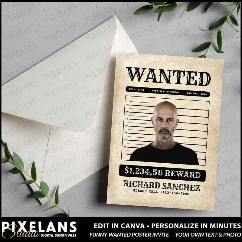 Funny Crimes for Wanted Posters - Etsy