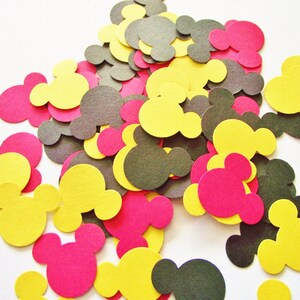 Mickey Mouse Confetti Mickey Mouse Birthday Decor Mickey Confetti ...
