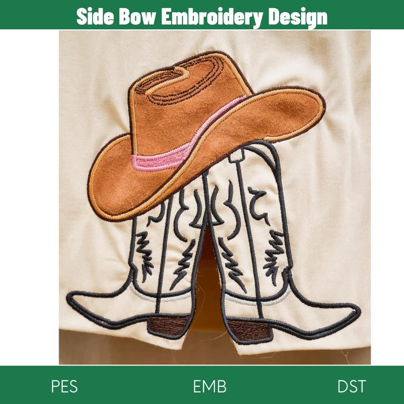 Cowboy Applique - Etsy