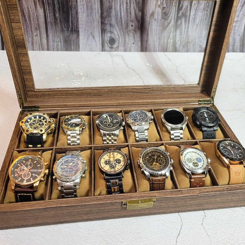 Watch Box for Men - Etsy
