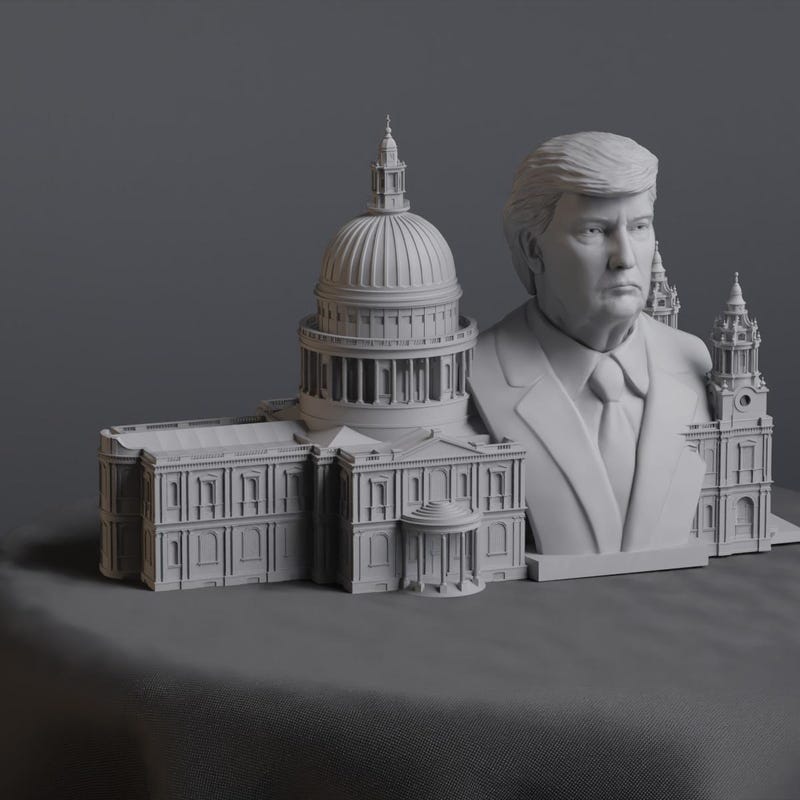 Trump 3d Print Files - Etsy
