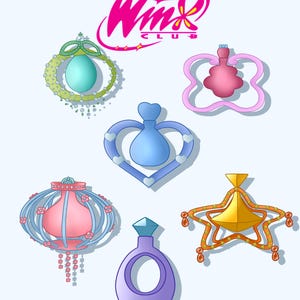 Winx Club Inspired Fairy Dust Bottle Charms - Etsy