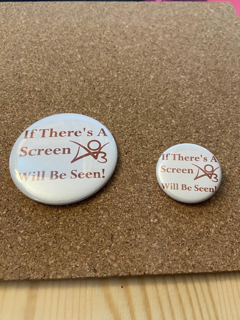 If There's A Screen AO3 Will Be Seen Pin/mirror - Etsy